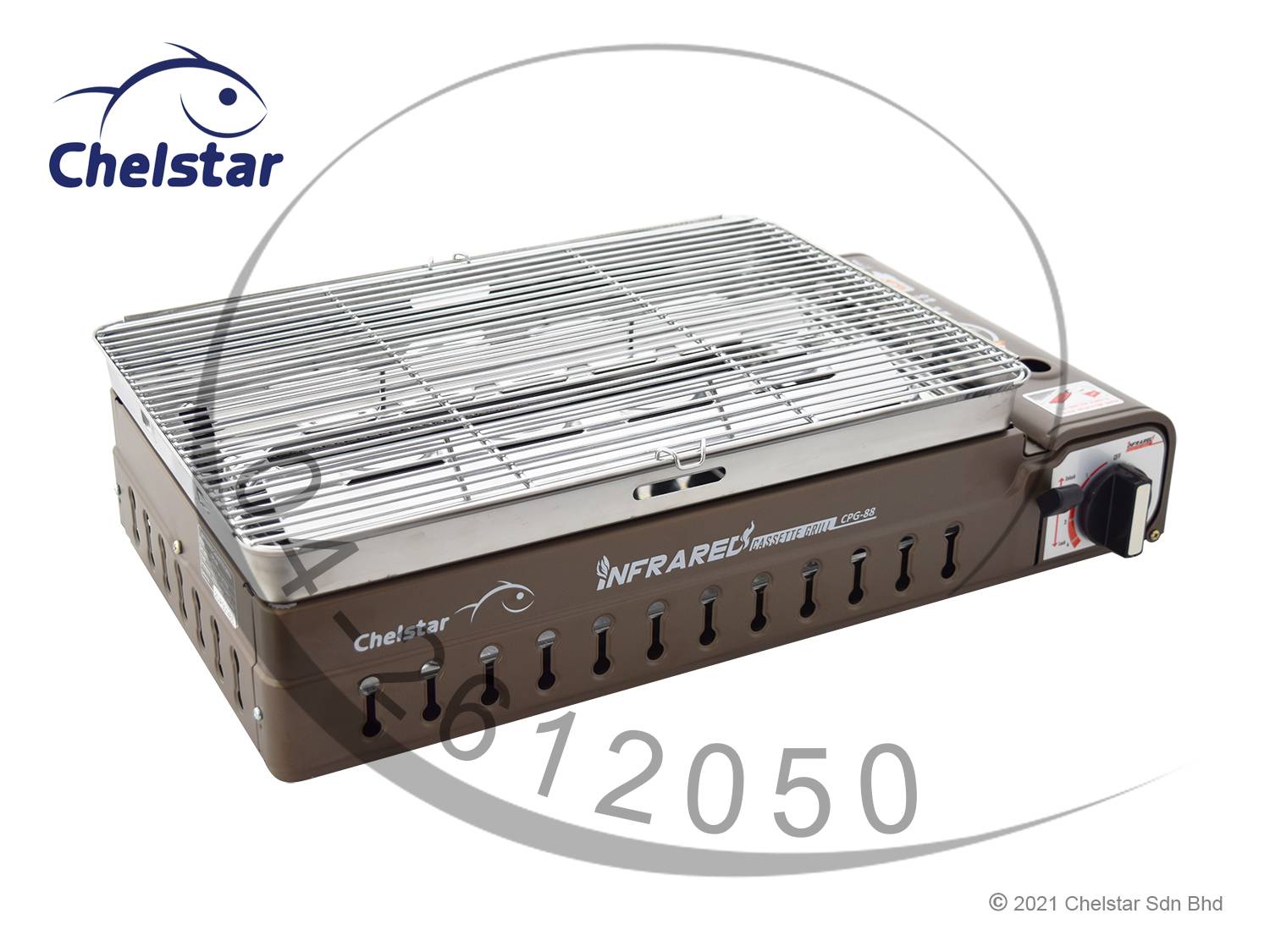 Chelstar Portable Butane BBQ Grill Gas Cooker / Stove (CPG-88)